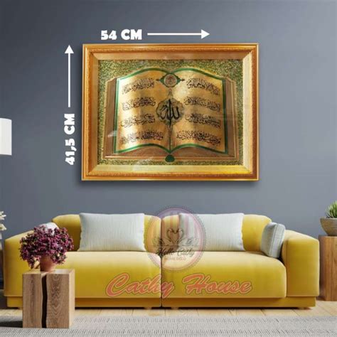 Promo 100 Produk Ori Kaligrafi Ayat Kursi Kaligrafi Hiasan Dinding