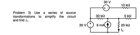 Solved Use A Series Of Source Transformations To Simplify Chegg