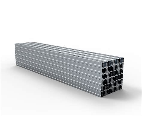 Hot Dip Galvanized C U Shape Strut Channel With Gi Slotted Mm Mm
