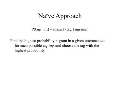 n gram based approaches ppt download