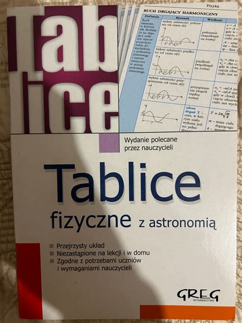 Tablice Fizyczne Niska Cena Na Allegro Pl