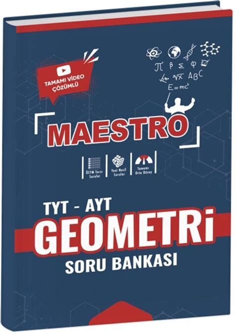 Apotemi Maestro TYT AYT Geometri Soru Bankası Kitapİşler İşler