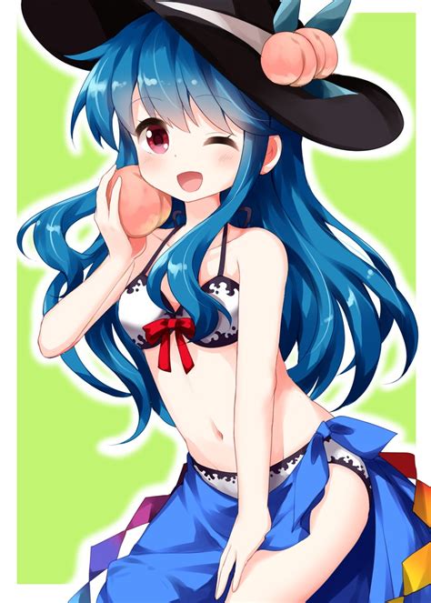 Hinanawi Tenshi Touhou Drawn By Ruu Tksymkw Danbooru