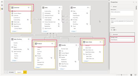 Use Modeling View In Power Bi Desktop Power Bi Microsoft Learn