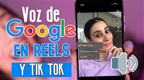 COMO Poner VOZ De TRADUCTOR De GOOGLE En TIK TOK Y REELS YouTube