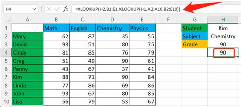 how to use the new and advanced xlookup function in excel 10 examples