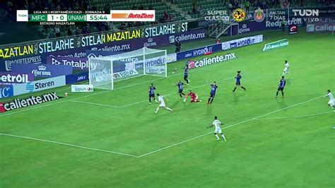 Gol Anota Para Pumas Unam Juan Ignacio Dinenno Deportes Liga Mx