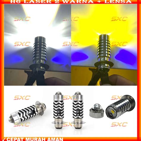Jual Lampu Led Motor H Laser Warna Led H Laser Motor Universal