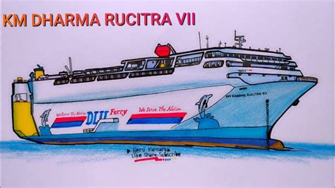 Kapal Laut Kapal Ferry KM DHARMA RUCITRA VII KM DHARMA KENCANA VII