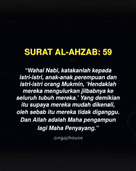Detail Surat Al Ahzab Ayat 59 Koleksi Nomer 42