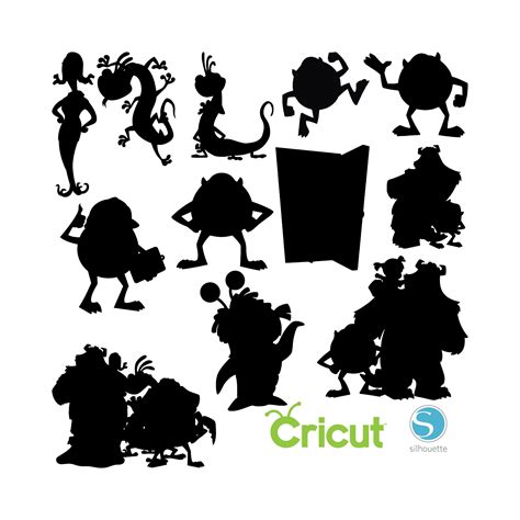 94 Monsters Inc SVG Bundle SVG For Cricut And Silhouette Etsy