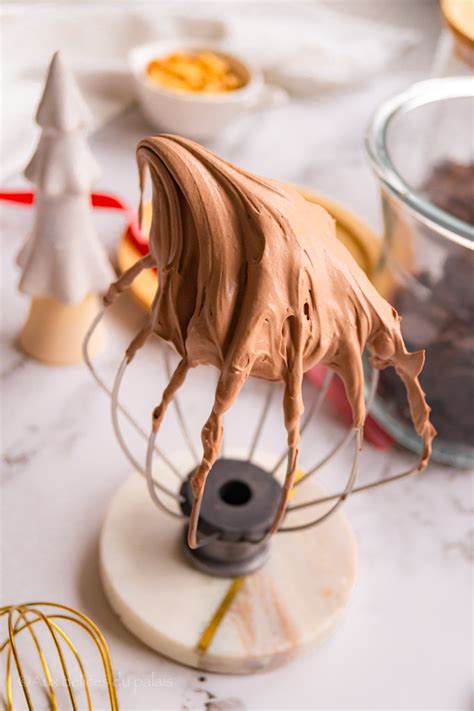 Ganache Mont E Au Chocolat Noir De Cyril Lignac Aux D Lices Du Palais