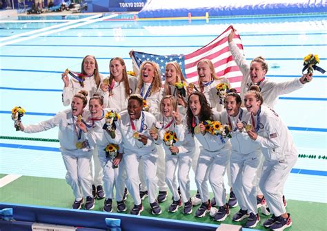 Women S Water Polo Team Team USA Women Athletes Medal Count At The