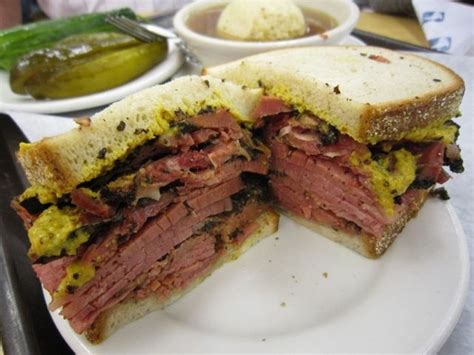 The Best Pastrami Sandwich In New York Katz S Deli In The Lower East