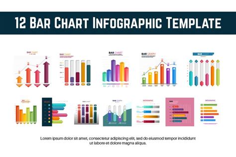 Bar Chart Infographic Template