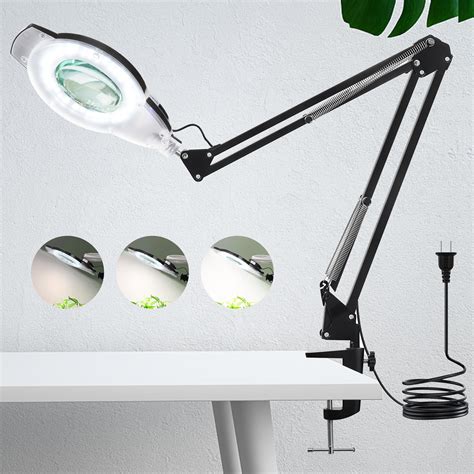 Kirkas Led X Magnifying Desk Lamp Lumens Stepless Dimmable