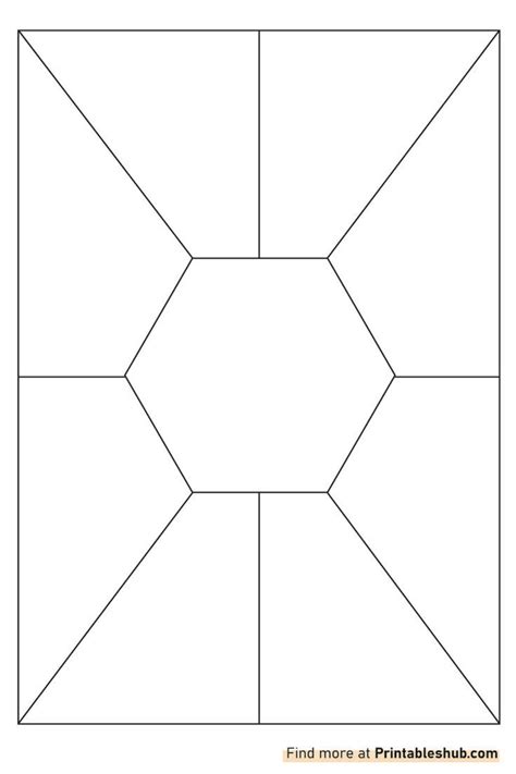 Free Printable Hexagonal Elegance One Pager Template Pdf