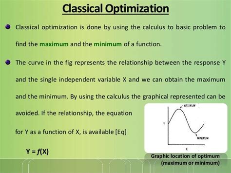 optimization techniques