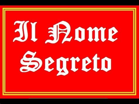 Il Nome Segreto Di Dio Di Youtube