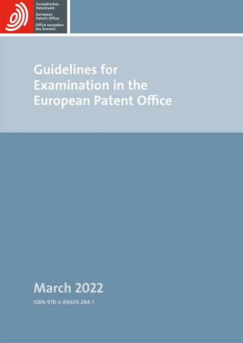 Directives relatives à l examen pratiqué à l Office européen des