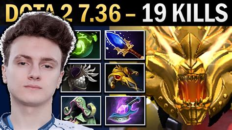 Axe Gameplay Miracle With Kills And Aghanims Dota Youtube