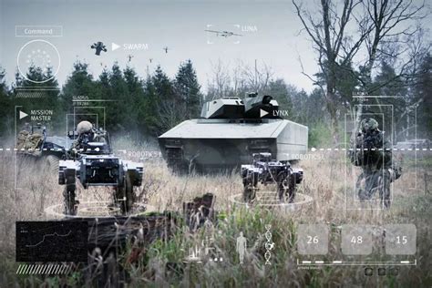 Dsei Rheinmetall Presents Advanced Digitalized Battlefield System
