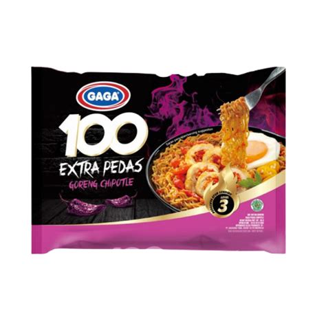 Jual Mie Gaga Extra Pedas Jalapeno Lada Hitam Soto Goreng Goreng