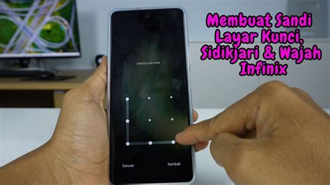 Cara Membuat Sandi Sidik Jari Wajah HP Infinix Note 30 Note 30 Play