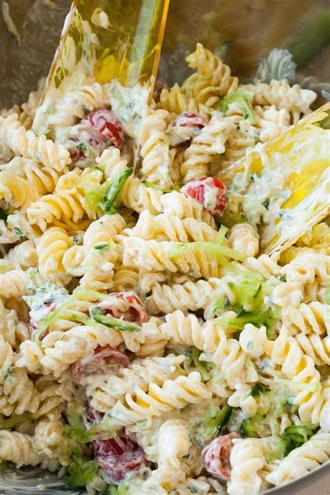 20 Minuten Tzatziki Nudelsalat Kochkarussell