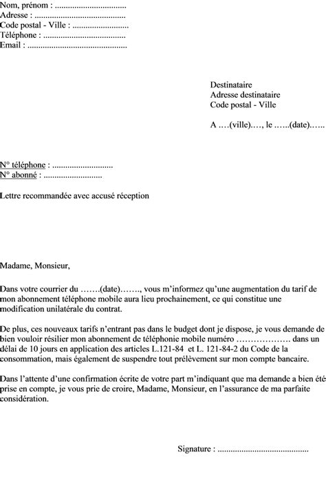 Exemple De Lettre Pour Refuser Une Augmentation De Loyer Partagez Lettre