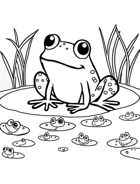 35 Frog Coloring Pages 2024 Free Printable Sheets Artofit