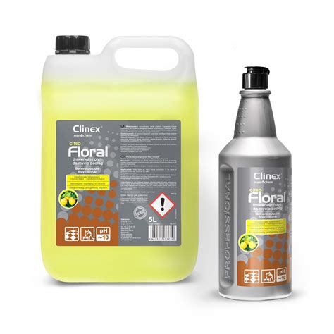 Płyn do mycia podłóg CLINEX Floral Citro CL77897 5 l Clinex Sklep