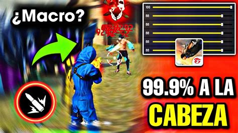 CONFIGURACION COMPLETA Para FREE FIRE SENSIBILIDAD PERFECTA NUEVA
