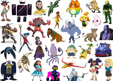 Click The M Cartoon Characters Quiz