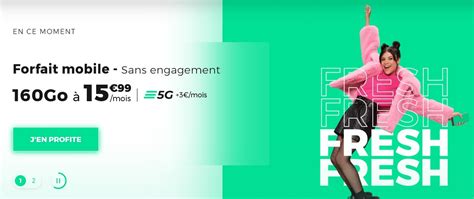 Forfait mobile Red by SFR de 160 Go à 15 99 mois sans engagement