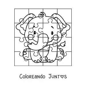 25 Dibujos De Rompecabezas Para Colorear Gratis Coloreando Juntos