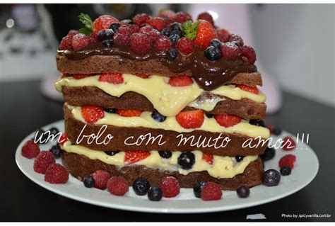 Receita De Naked Cake Coisas De Joinha