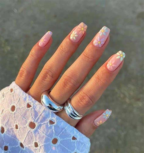Spring Nail Designs 2025 Flowers Emilee Lorelei