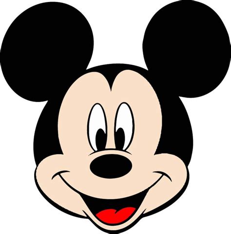 Mickey Mouse Head SVG And PNG Files Etsy