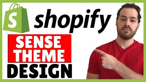 Shopify Sense Theme Customization Sense Theme Design Tutorial Os