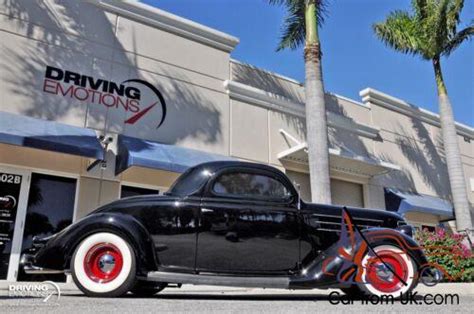 1936 Ford Deluxe 3 Window Coupe Steel Body Hot Rod