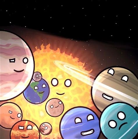 Solar Balls Dibujo H Pster Planetas Dibujos