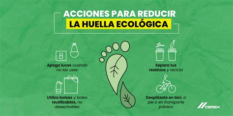 Cemex M Xico On Twitter C Mo Podemos Reducir Nuestra Huella De