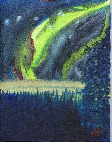 December 2010 Wet Canvas Practice And The Northern Lights