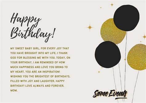 Heart Touching Birthday Wishes For Daughter From Mother