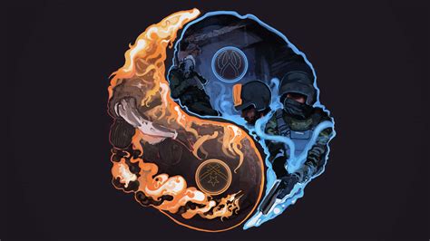 Ladda Ner Yinyang 4k Counter Strike Global Offensive Yin Yang 4k