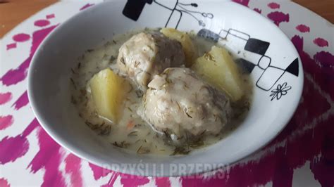 Klopsiki z indyka w sosie koperkowo śmietanowym przepis