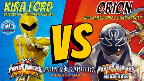Power Rangers Legacy Wars Yellow Dino Thunder Ranger Kira Ford Vs