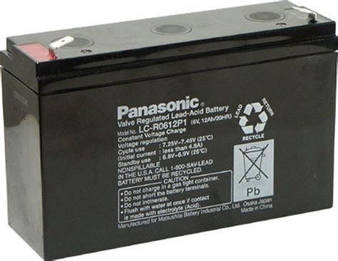 Lcr P V Ah Panasonic Batteries Rechargeable Wagner Online