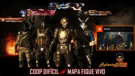 Warface Coop Difícil Mapa Fique Vivo YouTube
